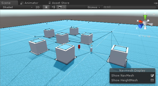 Unity 3D NavMesh Bake