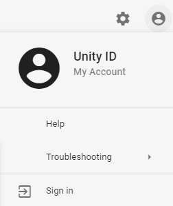Unity Hub Đăng nhập